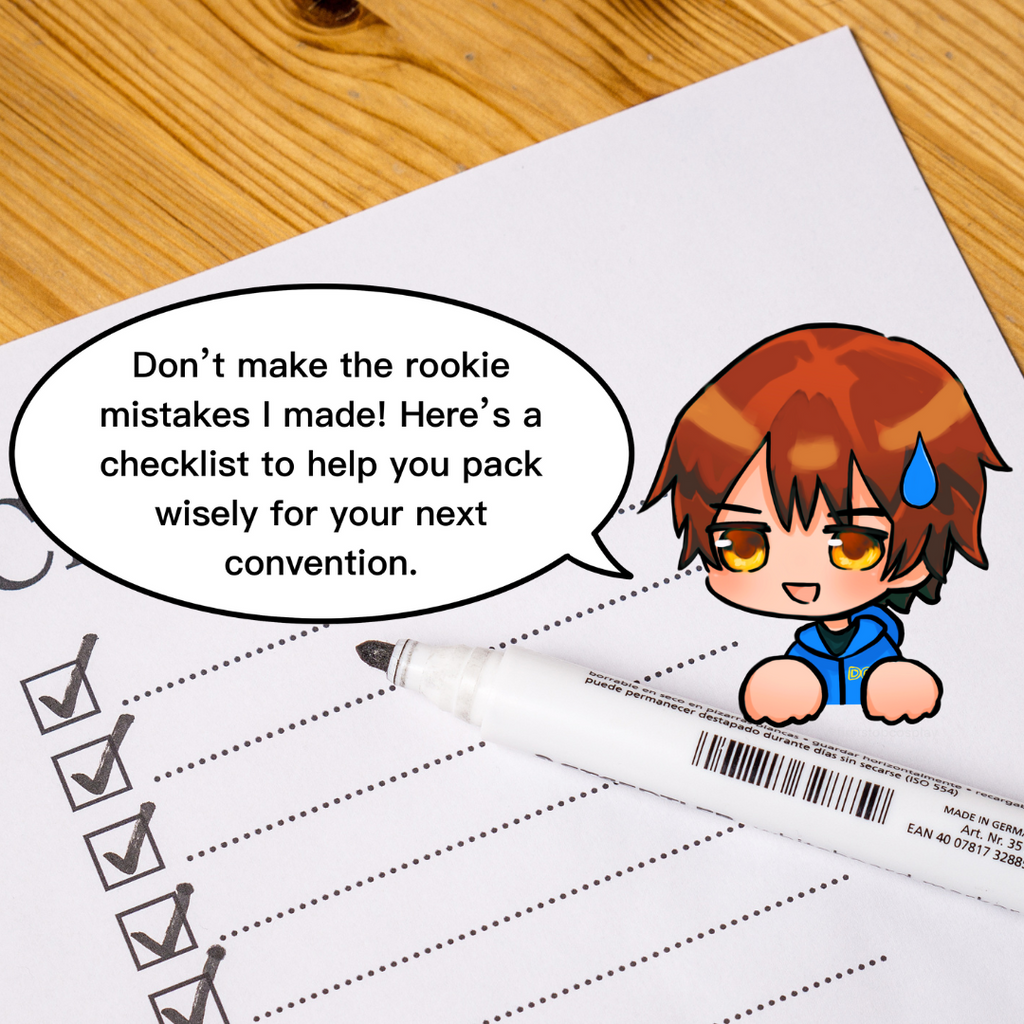 The Ultimate Con-Bag Checklist: What to Pack for Your Next Convention ...